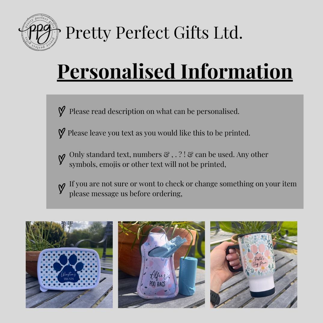 Split Hair Personalised Zipper Pouch – Pretty Perfect Gifts uk